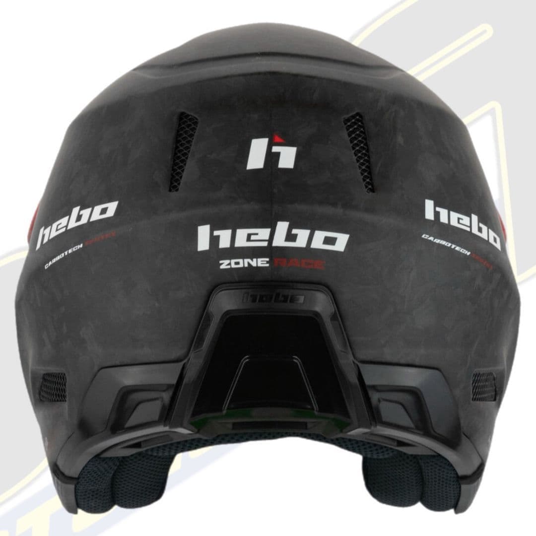 HEBO Zone Race Carbon Trials Helmet - Forged Matt Carbon
