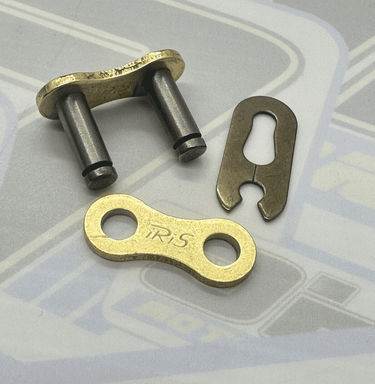 IRIS 520 RXL Trials Chain Clip Spring Type Joining Link