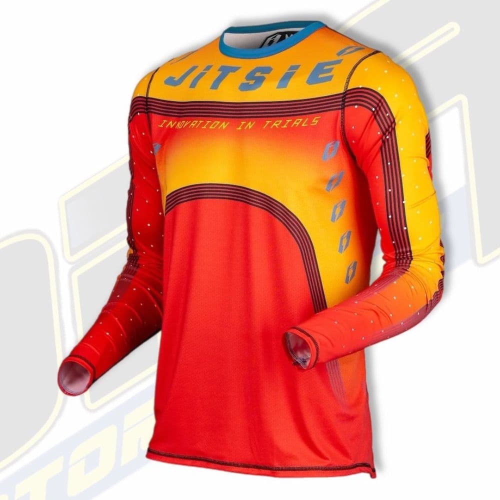 Jitsie T3 Air Stykko Trials Shirt - Red