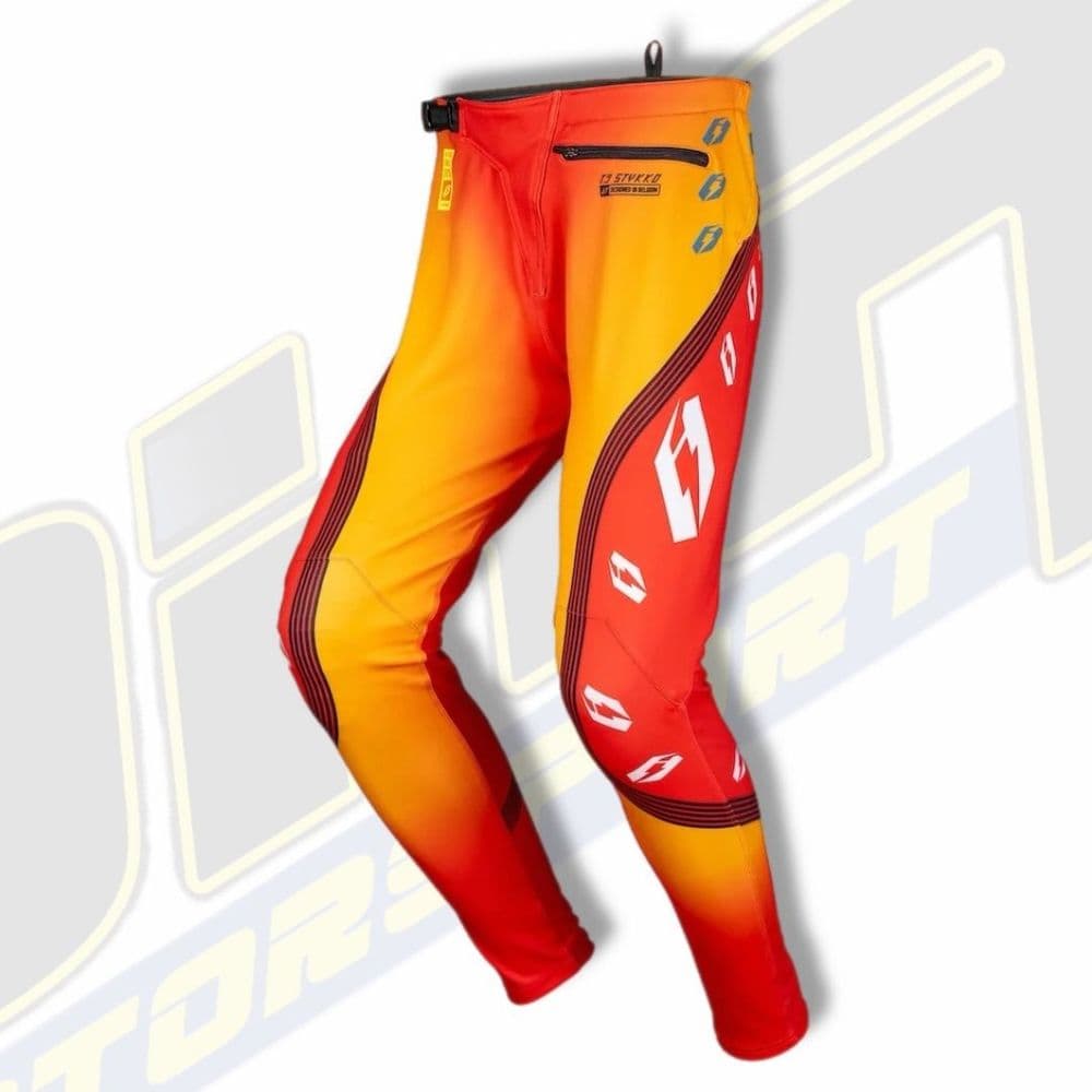 Jitsie T3 Stykko Trials Pants / Bottoms - Red