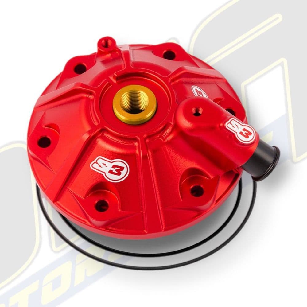 S3 Cylinder Head & LOW Compression Head Insert - Gas Gas TXT 250cc 2023 ...