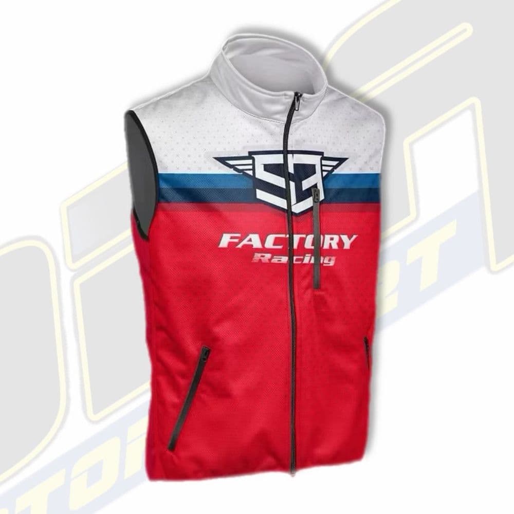 S3 Racing Collection Trials Gilet / Bodywarmer - Red