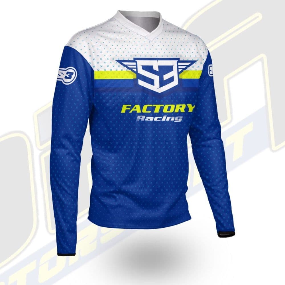 S3 Racing Collection Trials Shirt - Blue