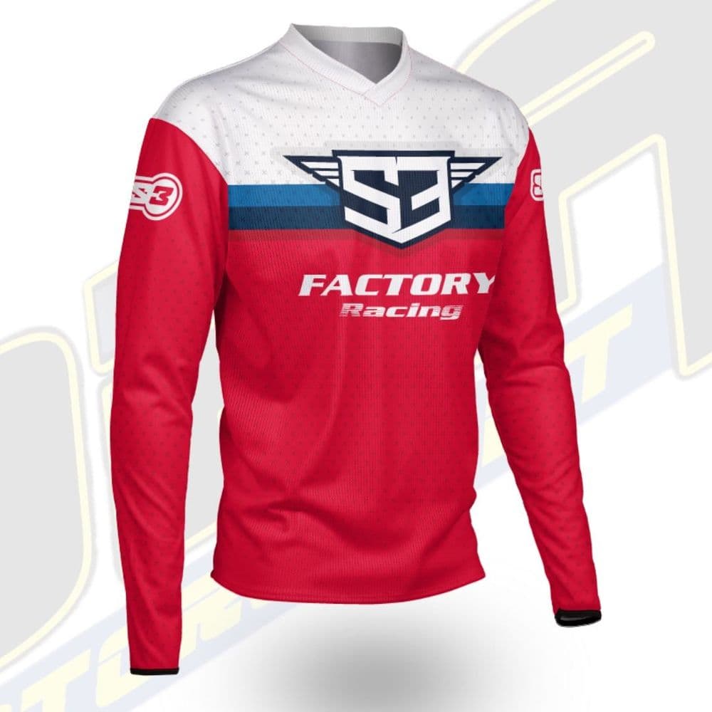 S3 Racing Collection Trials Shirt - Red
