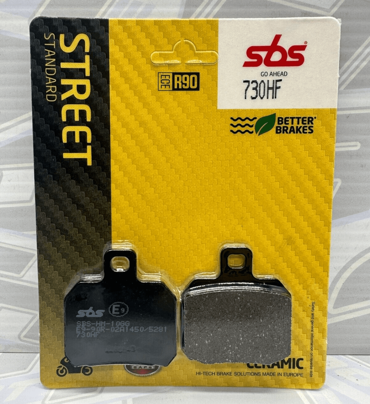 SBS HF Rear Brake Pads for Ducati Panigale V4R 2019-2023