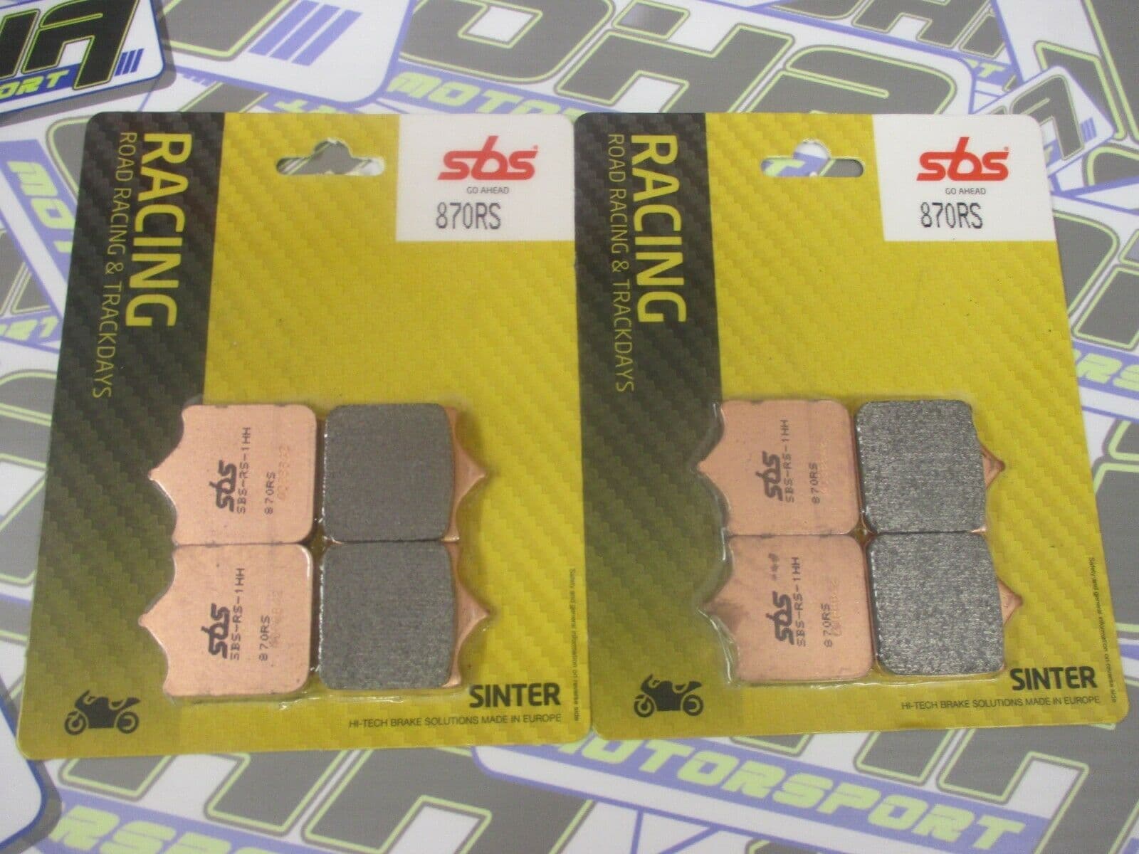SBS RST Race Sinter Front Brake Pads - BMW S1000RR 2009-2018