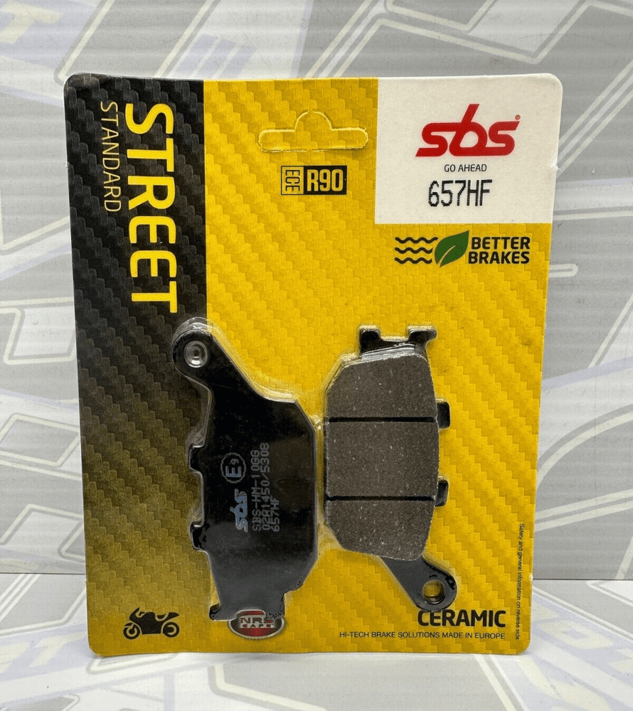 SBS Street Rear Brake Pads for Yamaha MT07 2014-2024