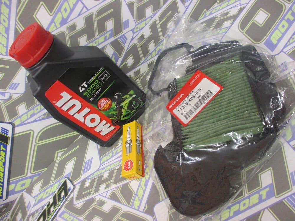 Service Kit for Honda MSX125 2013-2020 inc Motul Oil