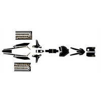 STOMP EBOX V2 Graphics / Sticker Kit - BLACK