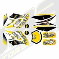 STOMP EBOX Wired Graphics / Sticker Kit - Yellow