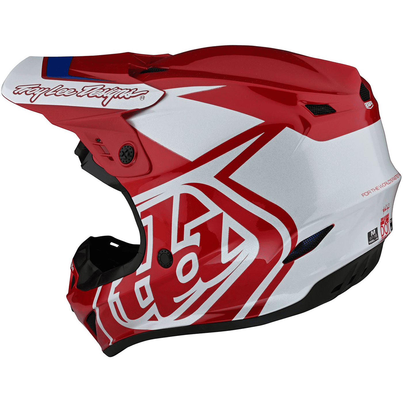 Troy Lee Designs TLD GP Motocross MX Helmet - OVERLOAD Red