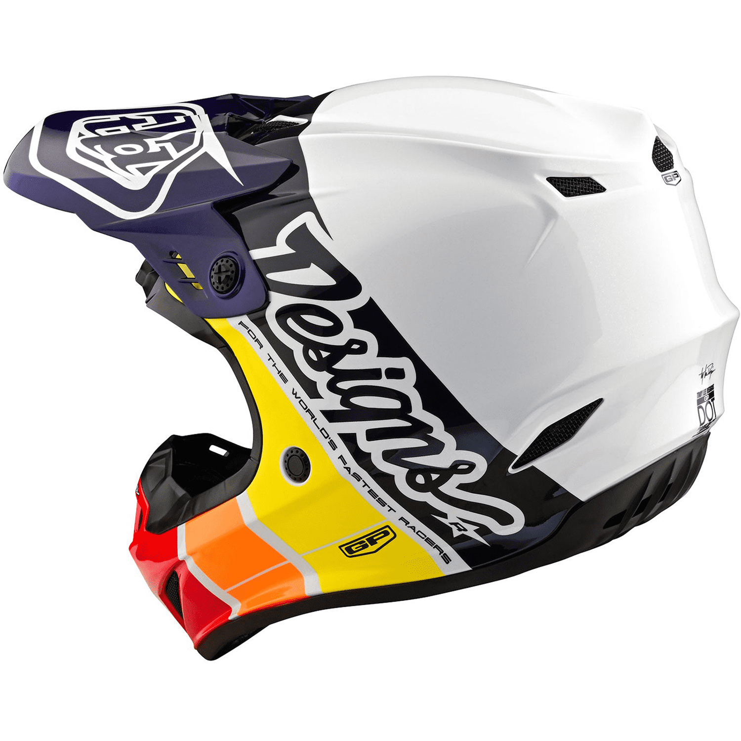 Troy Lee Designs TLD GP Motocross MX Helmet - RUNNER Sunrise