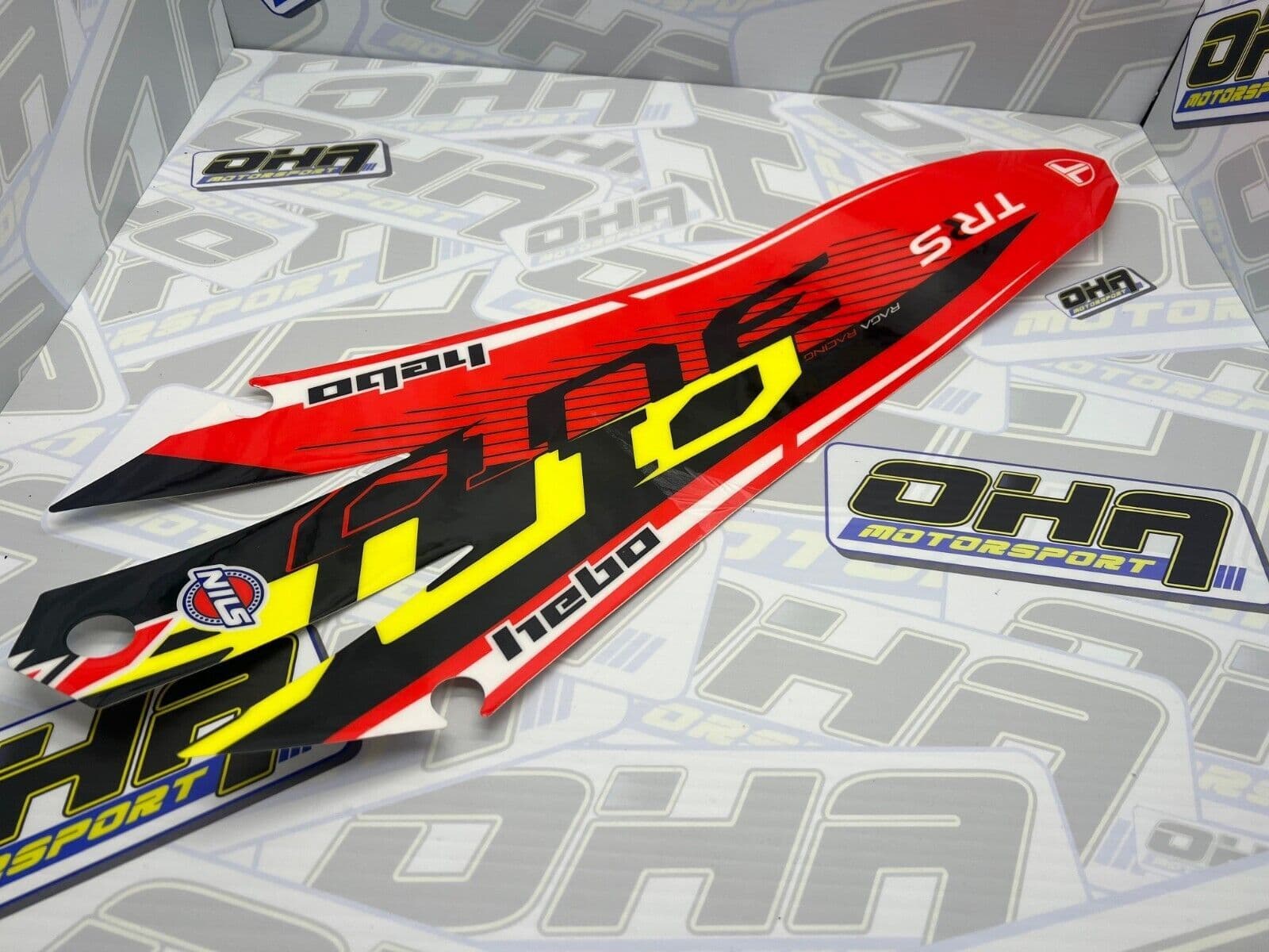 TRS ONE RR 2022 Rear Mudguard Decal / Sticker - Genuine