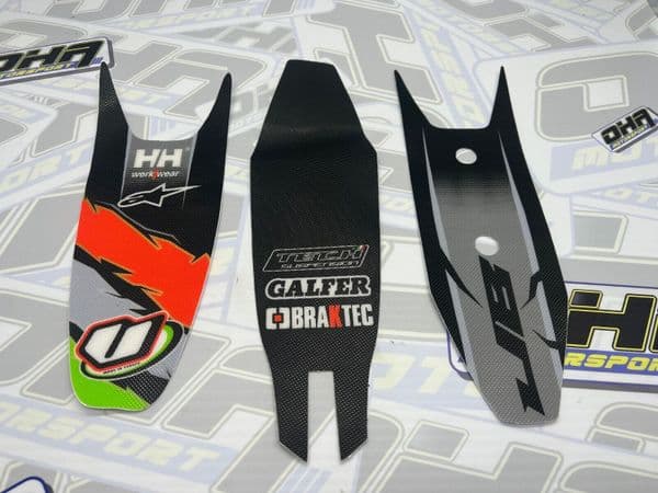 Vertigo Busto Replica 2021 Front Mudguard Decals / Stickers - Genuine