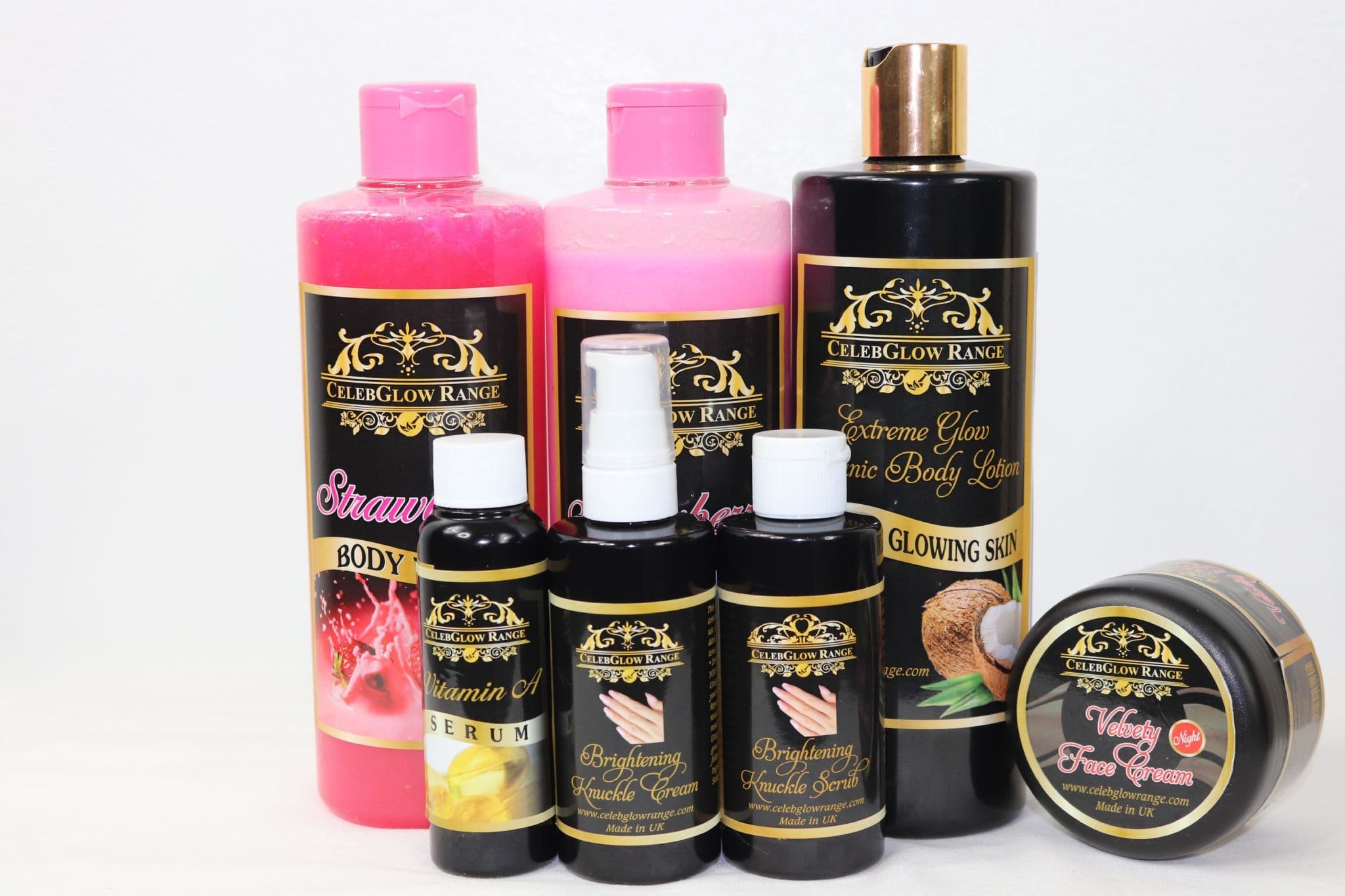 Extreme Glow Face Knuckles and serum set