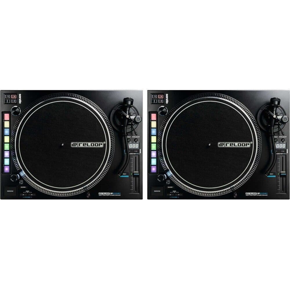 2 X Reloop RP-8000 Mk2 Direct Drive Turntable cart stylus