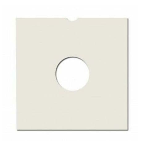50 x 12" White Cardboard Record Sleeves Cover Card