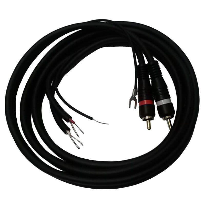 Quality Deck Turntable Lead Gold Phono Lead Earth Cable Technics SL1200 ...