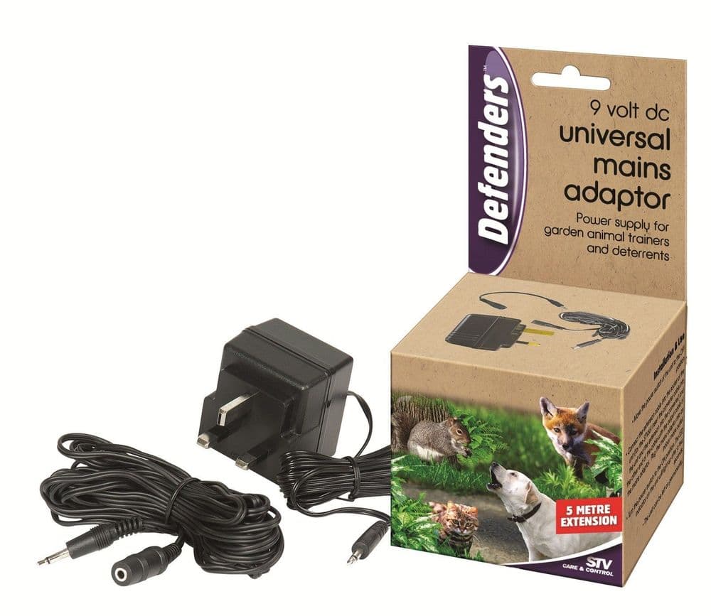 Universal Mains Adapter with 5m Extension Cable - Dog Goodies