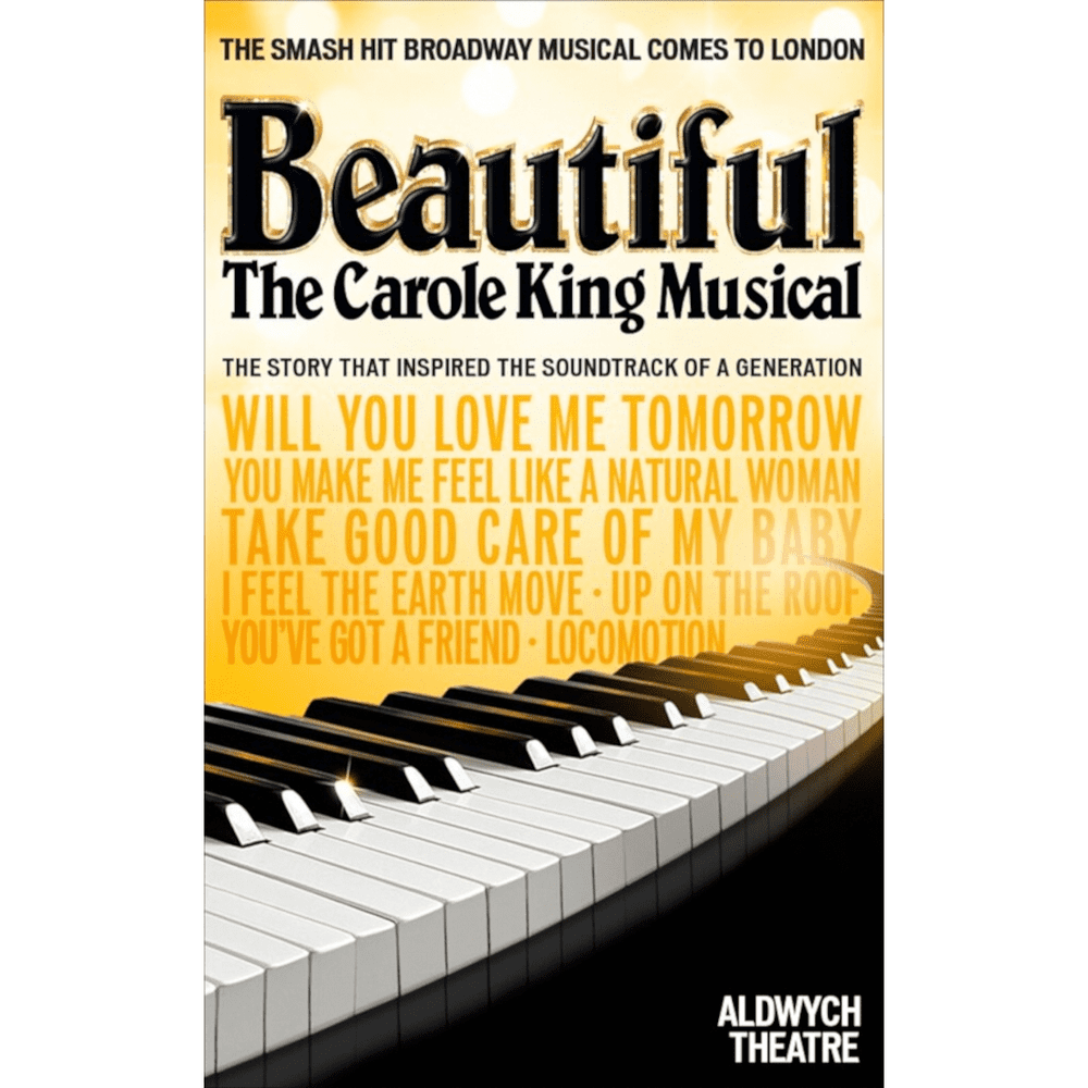 Beautiful Carol King Musical B2 Poster