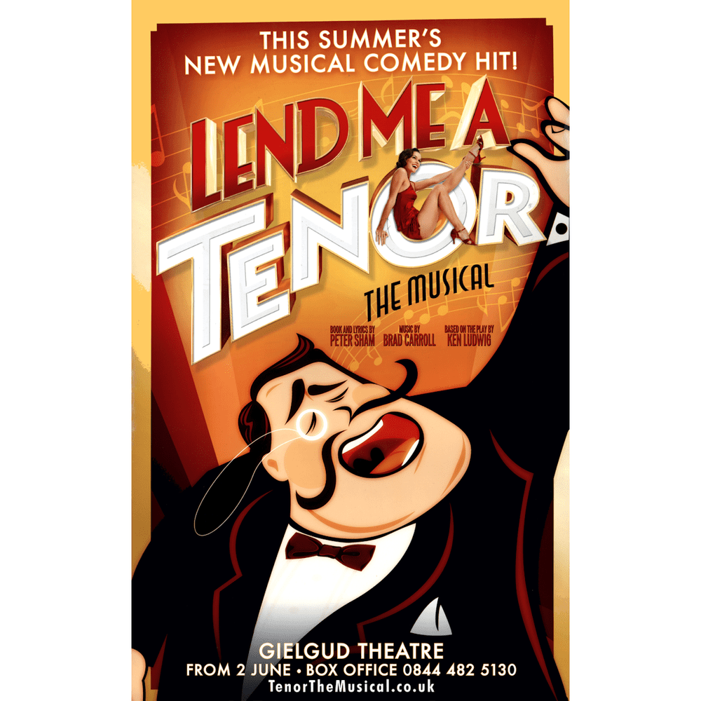 Lend Me A Tenor Poster