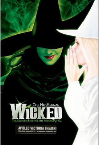 Wicked The Musical London Poster