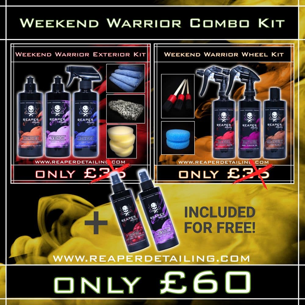 Weekend Warrior Combo Kit includes free gifts