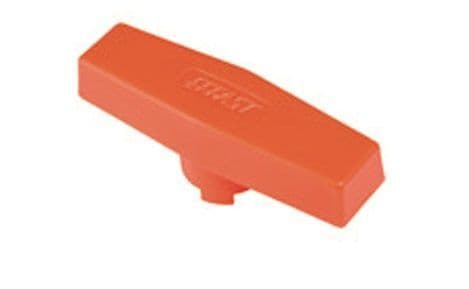 2" - 63mm Orange Valve Handle
