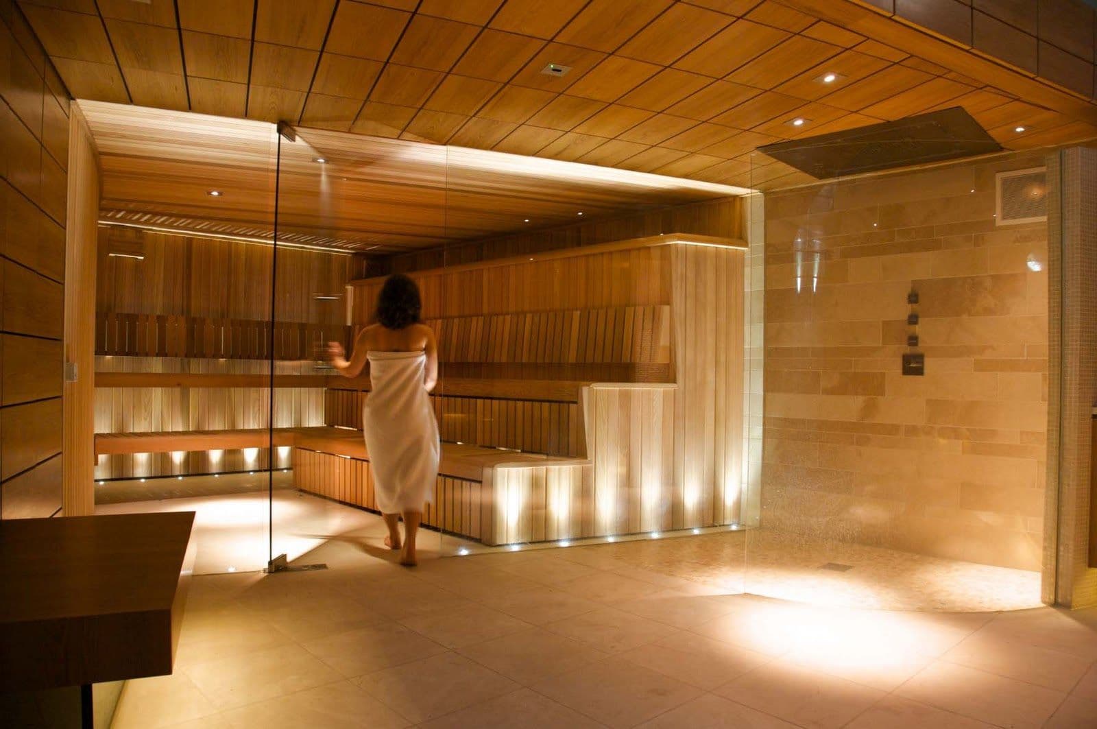 Glass Fronted Sauna - Domestic Sauna
