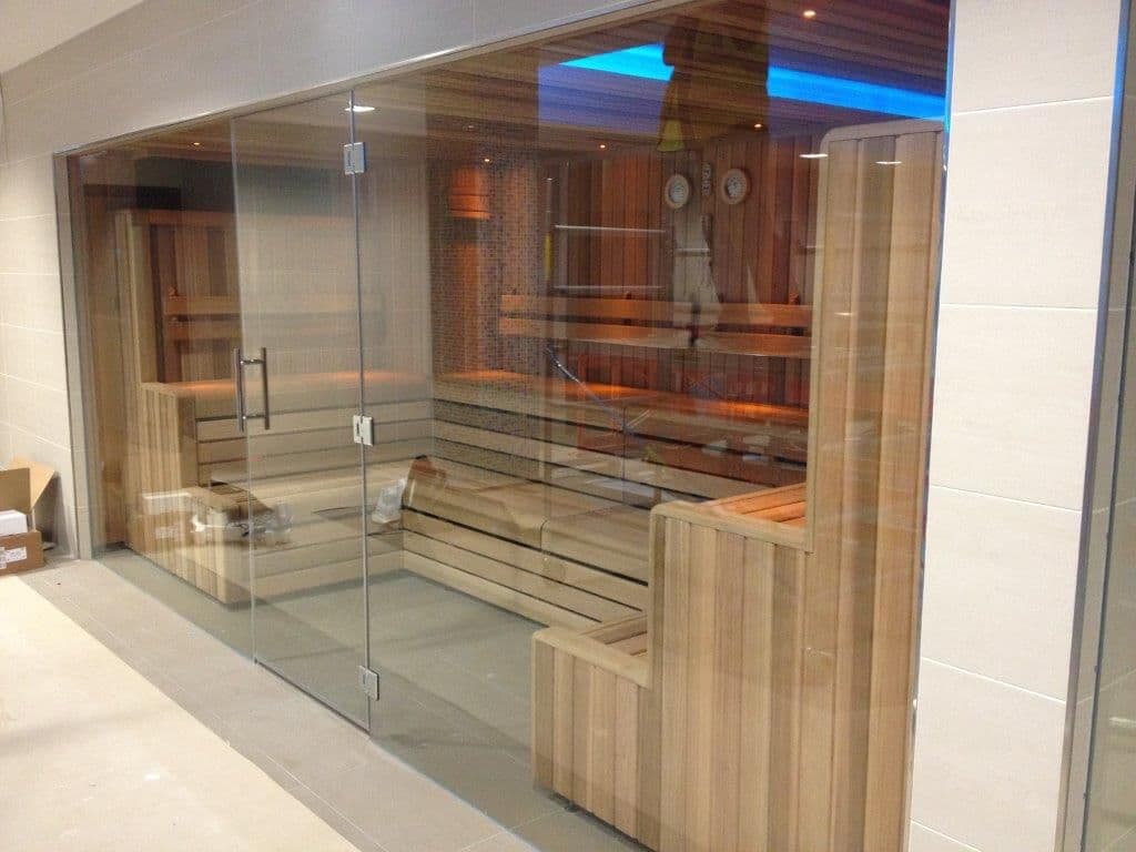 Glass Fronted Sauna - Domestic Sauna