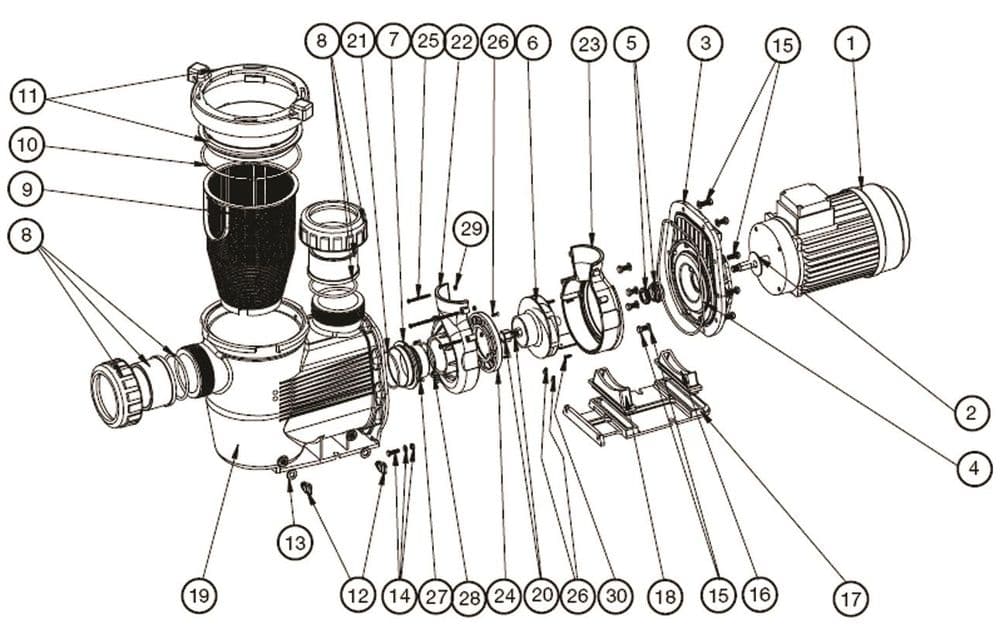 Hydrostar Commercial MK3 - Motor Slinger