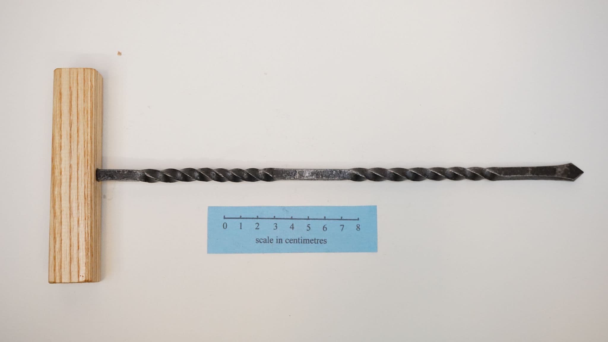 8mm Roman period twist auger from Saalburg in Germany