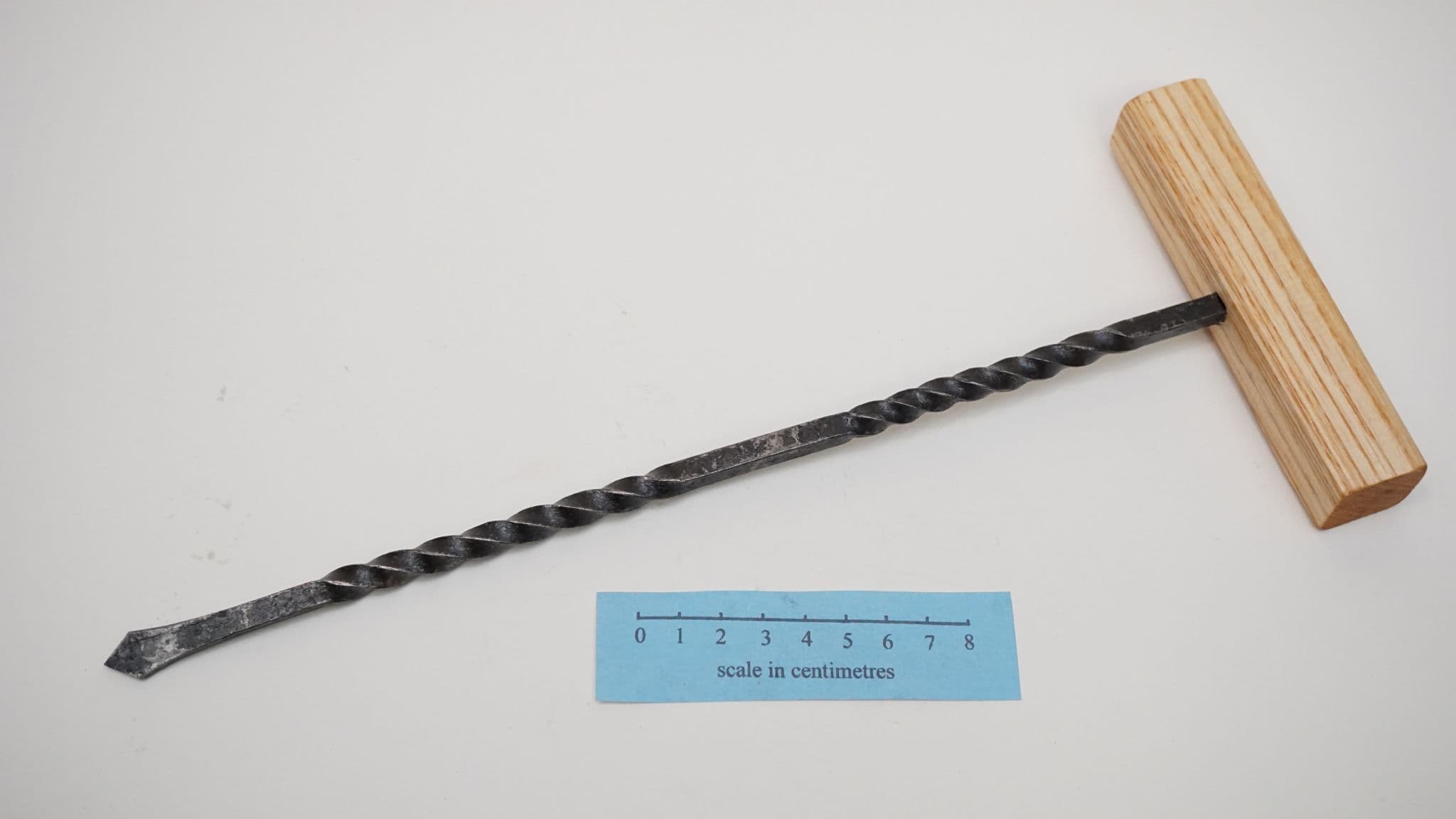 8mm Roman period twist auger from Saalburg in Germany