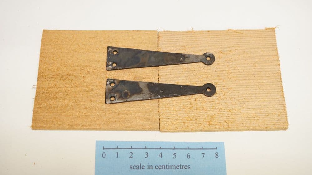 Anglo-Saxon box re-enforcer or split arrestor with nails and quantity ...