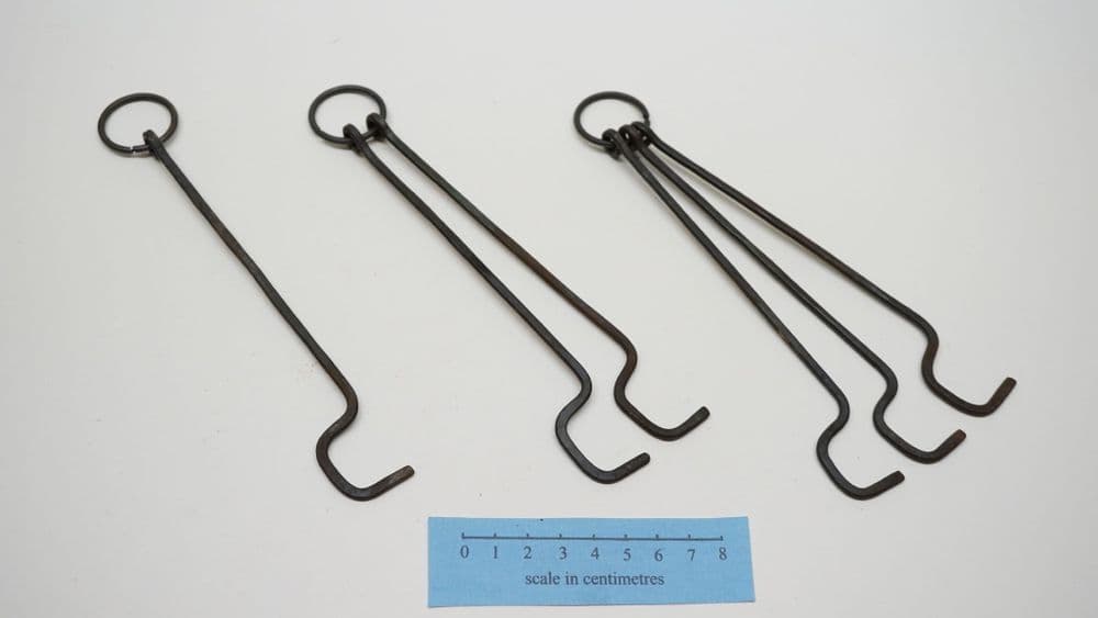 anglo saxon forged iron latch lifters choice of design