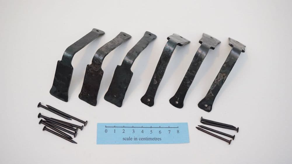 forged steel chest corner brackets 20mm wide with step