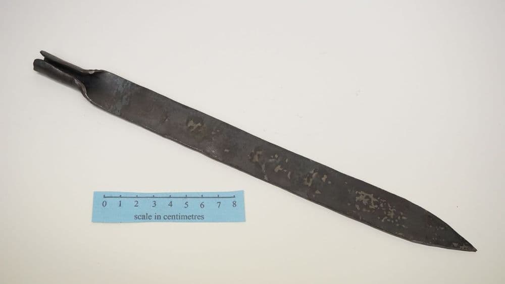 iron age currency bar 12" 300mm long glastonbury lake village