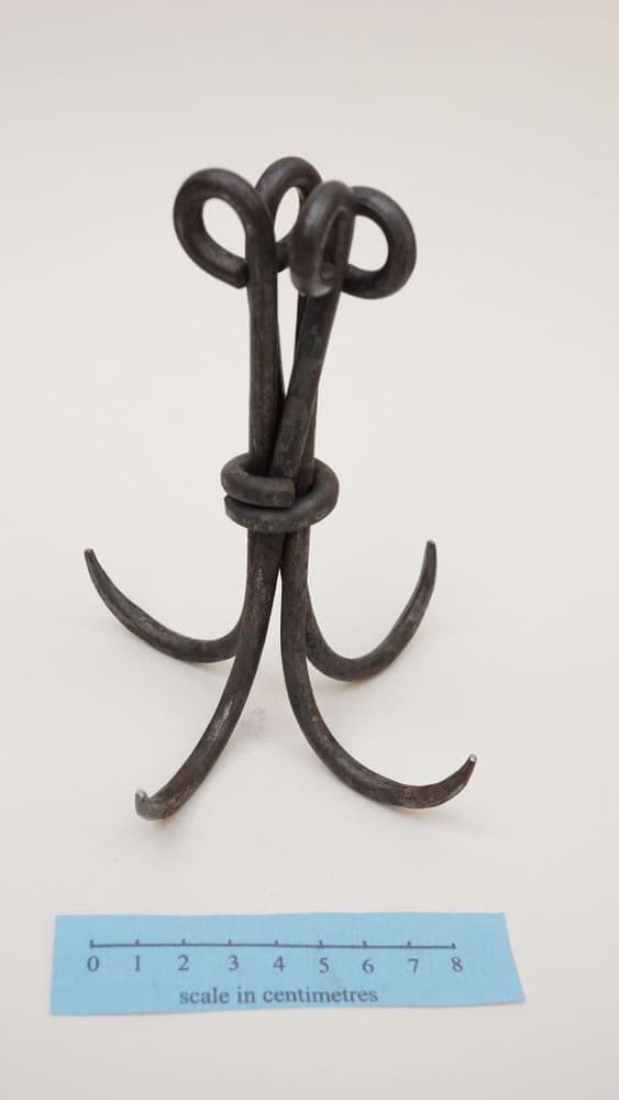 Japanese Edo period Ninja 4 prong folding tekagi Daegrad-Yutani