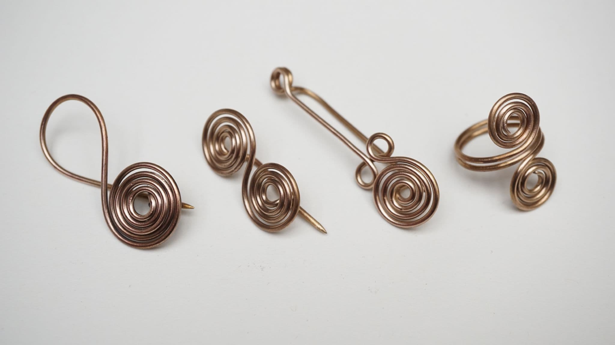 la tene hallstatt early roman bronze fibulas choice of 4 designs