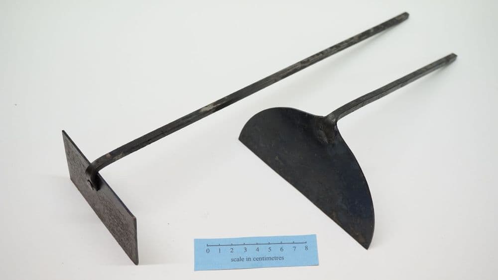 reenactors fire ash rake mastermyr and medieval choice of 2 types