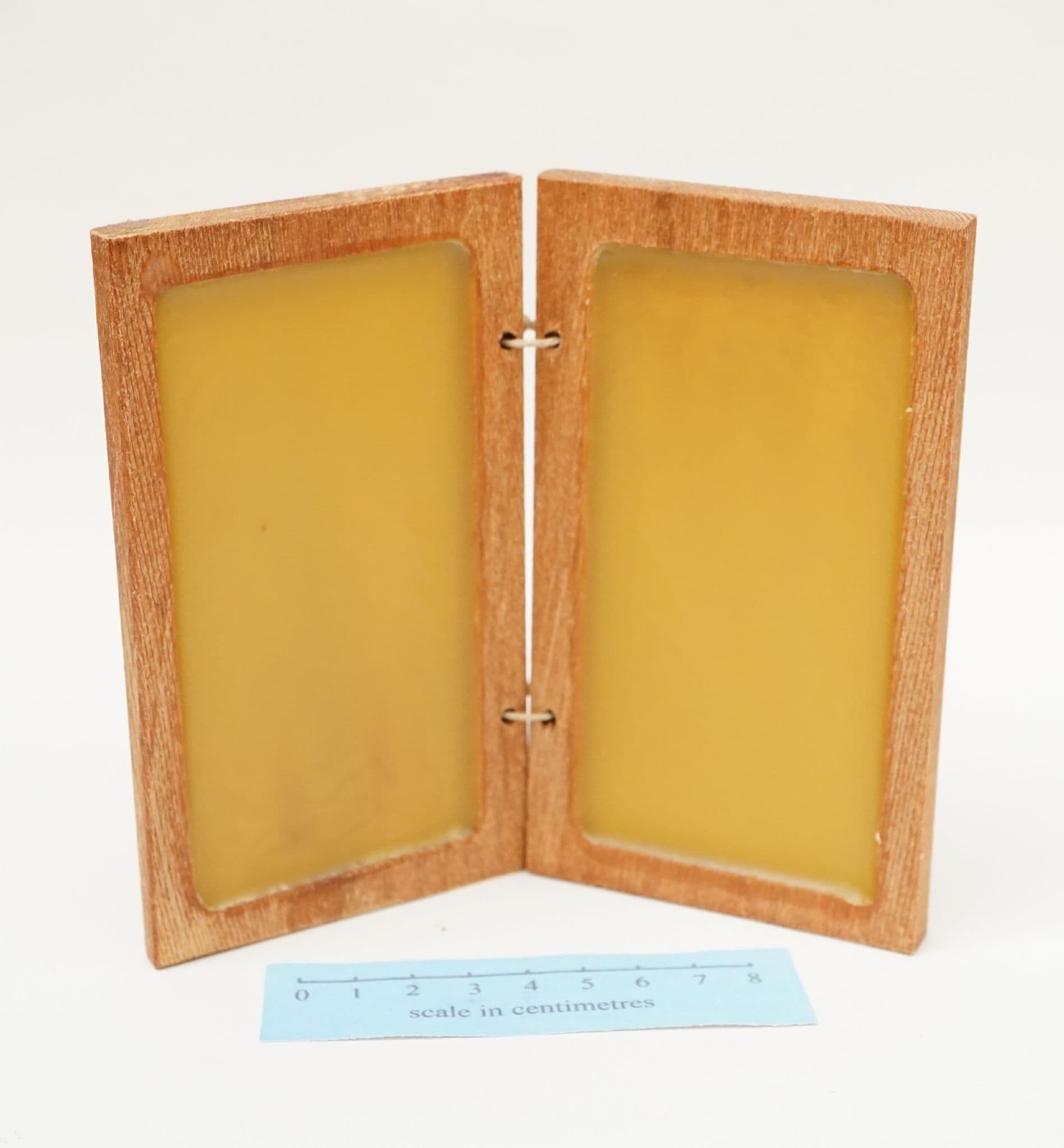 roman and anglo-saxon period double wax writing tablet and stylus ...