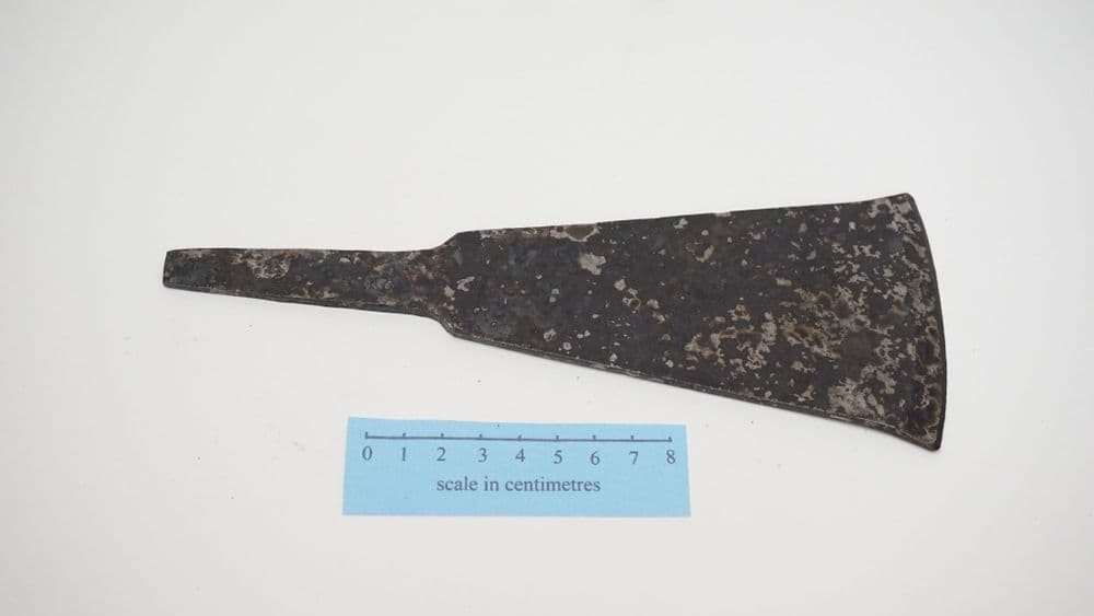 Roman Pompeii adze blade one off