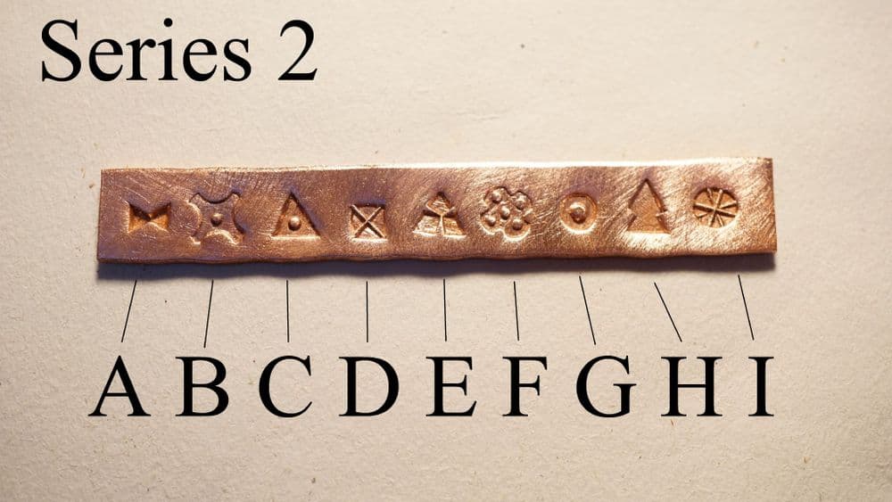 series 2 metalworking punches roman to medieval