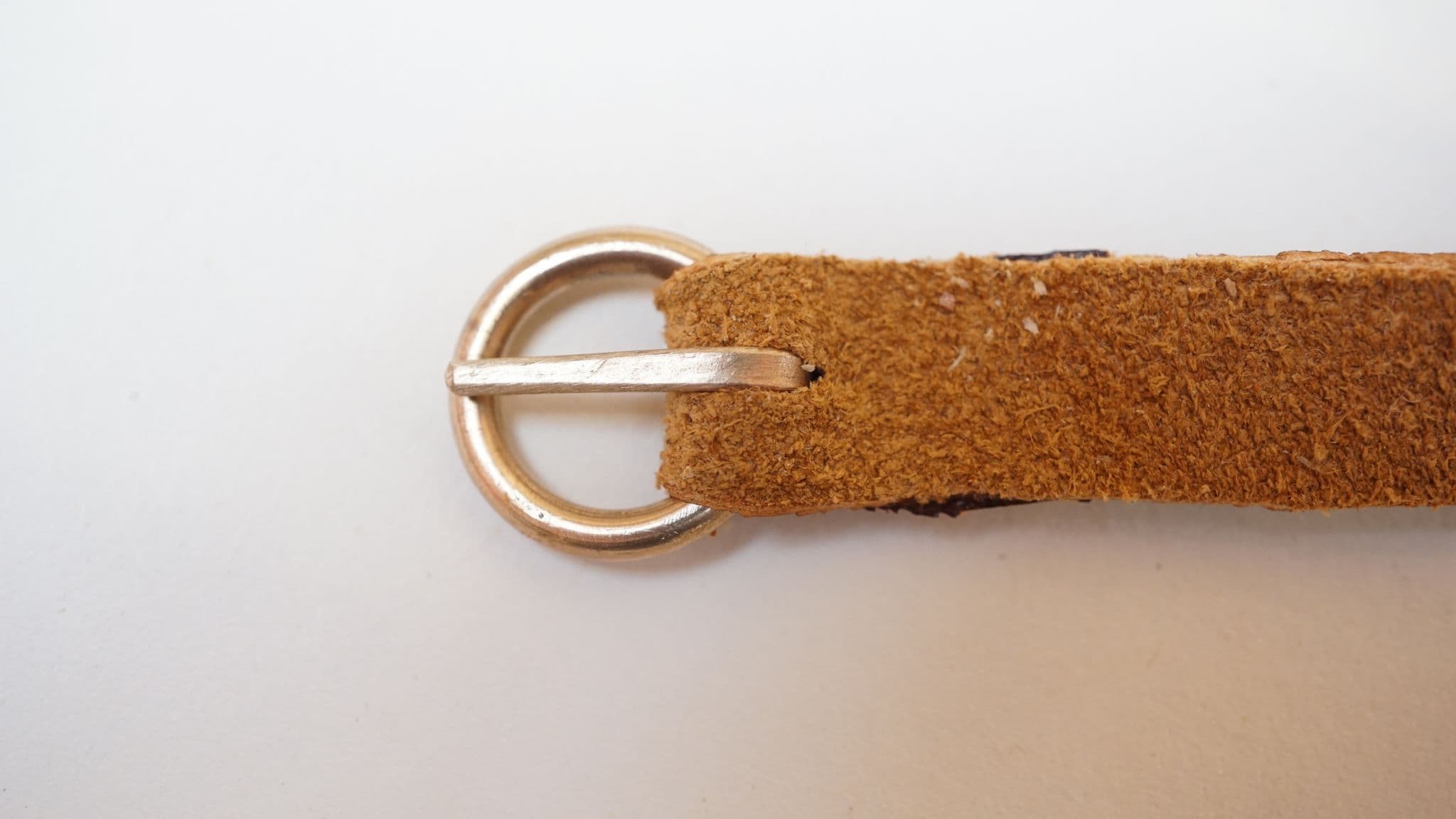 set of 2 medieval bronze shoe buckles 10mm internal diameter