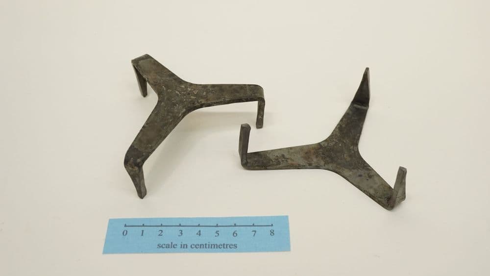 viking birka ice creepers crampons set of two hand forged steel