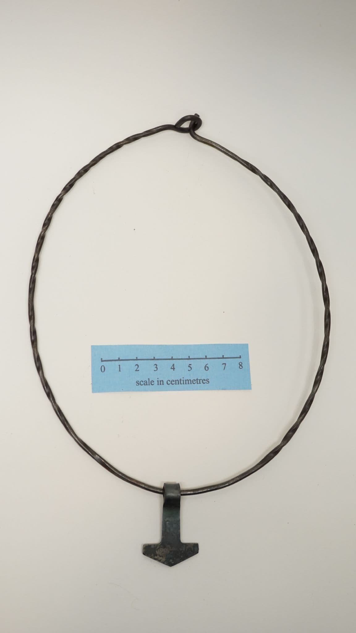 Viking neck band Taby in Uppland Sweden