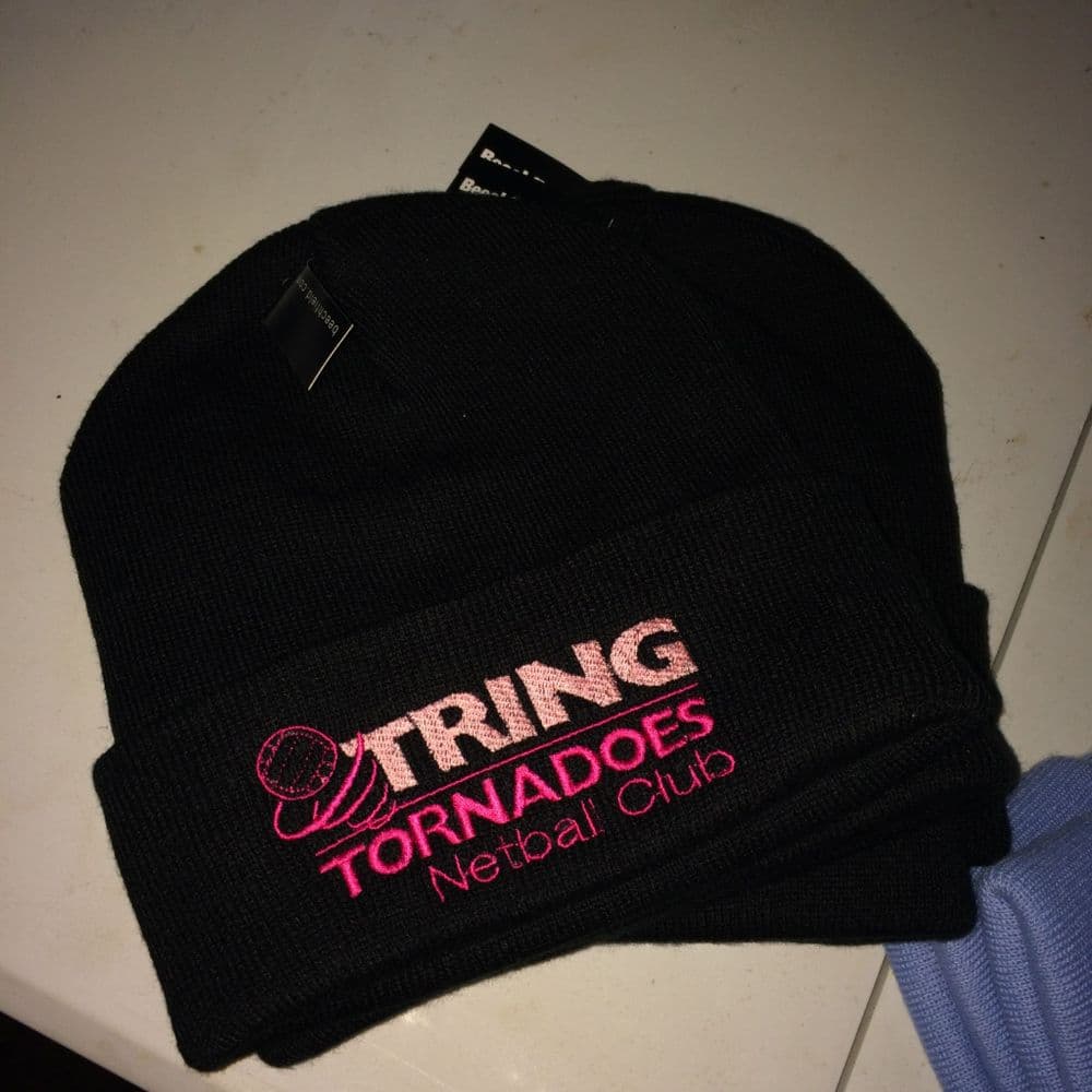 Tring Tornadoes Netball Beanie Hat