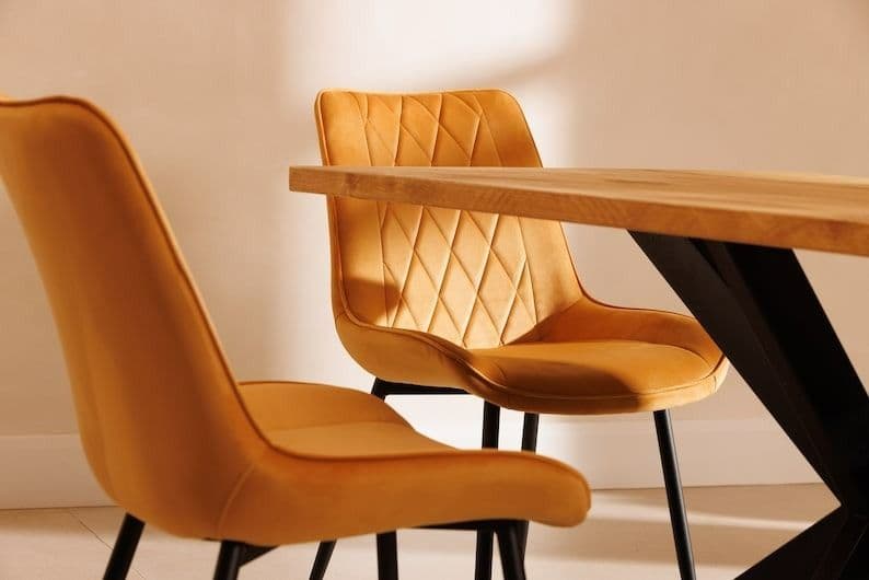 Rustic Industrial Dining Table Handmade Star Legs Steel