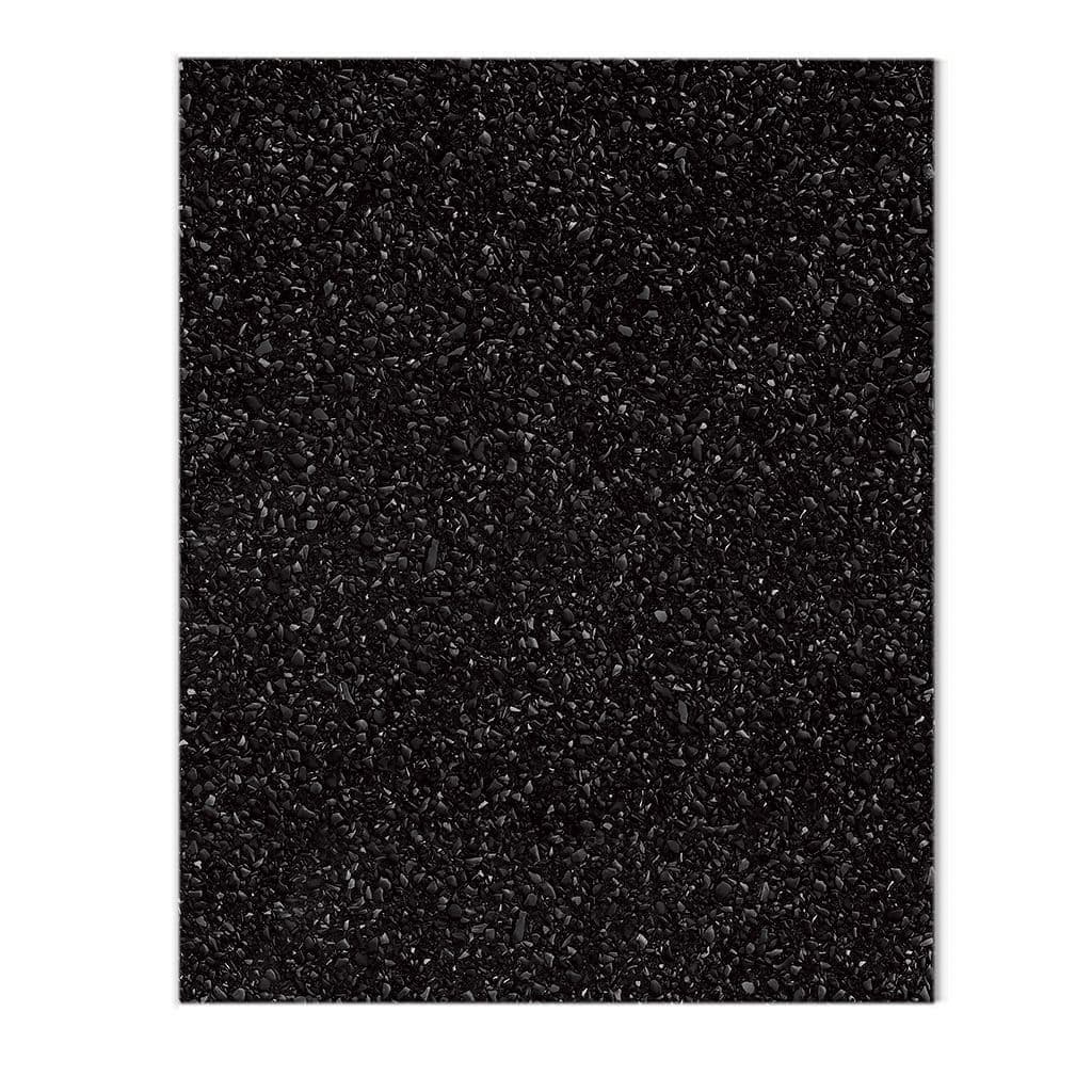 Black Quartz - Glass Splashback