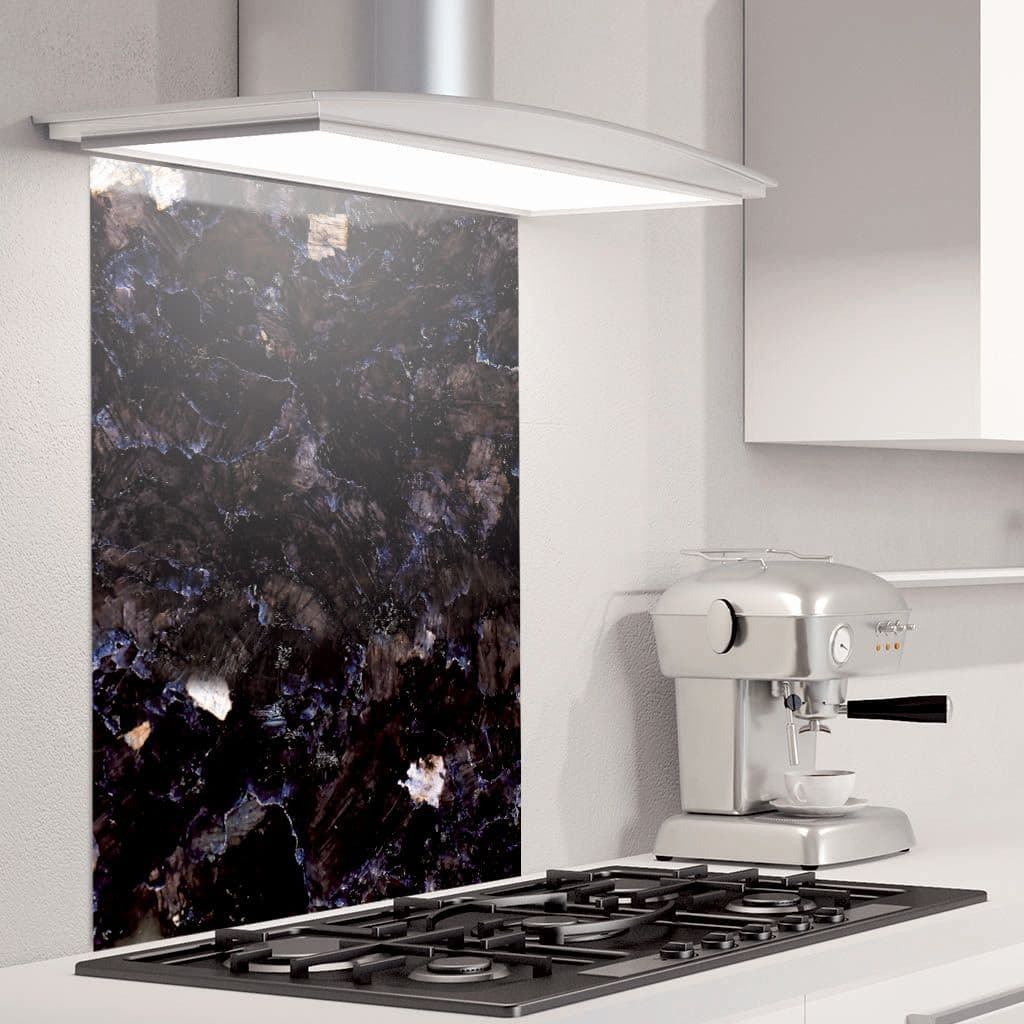 Chocolate Pearl Marble - Glass Splashback